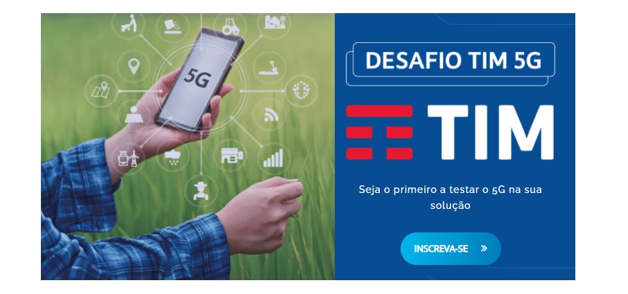 TIM e AgTech Garage abrem chamada para uso do 5G com soluções do ...